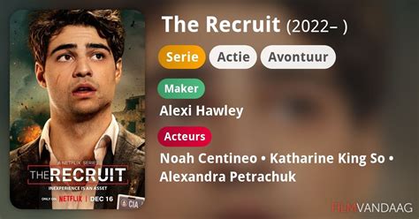 The Recruit Serie 2022 FilmVandaag Nl