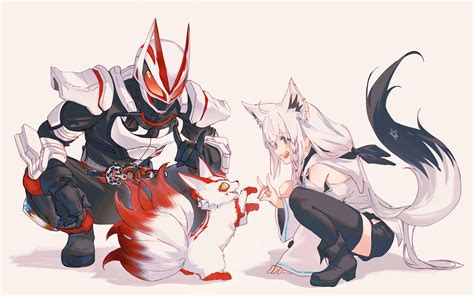 Shirakami Fubuki Shirakami Fubuki Kamen Rider Geats And Geats Chemy