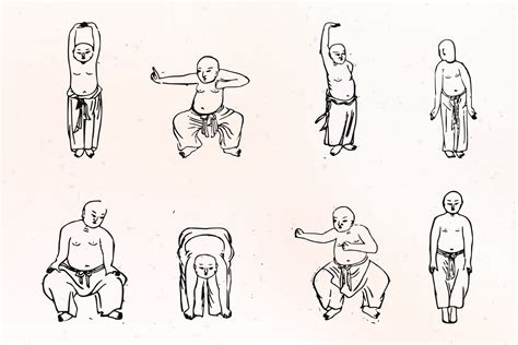 Ba Duan Jin Detailed Explanation Qigong Qigong Exercises Tai Chi