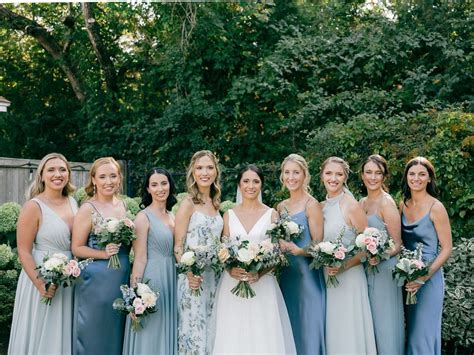 Best Blue Bridesmaids Dresses For