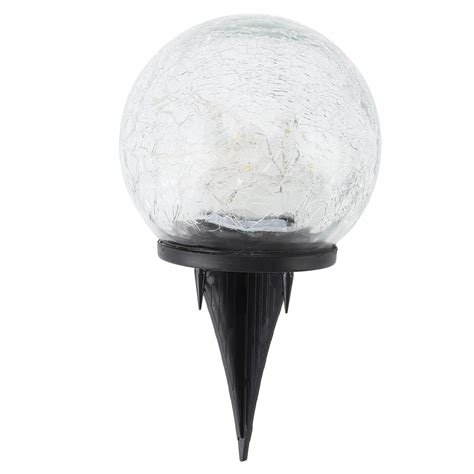 LAMPKI SOLARNE DO OGRODU OGRODOWE KULE WBIJANE 20 LED 10CM