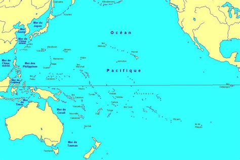 Carte Du Pacifique Tahiti Info Voyage Carte Plan