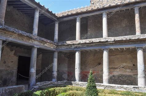 Ruinas Del Sitio Arqueol Gico En La Antigua Ciudad Romana De Pompeya