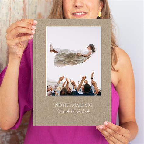 Album Photo Mariage Classique Kraft Popcarte