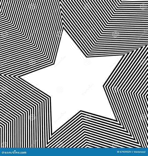 Imagen Geom Trica Abstracta Del Arte Monocromo Blanco Y Negro