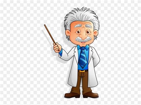 Einstein Cartoon Instin Teacher Png Free Transparent Png Clipart
