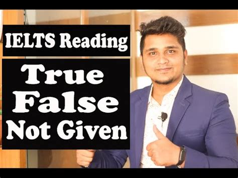 IELTS Reading Tips True False Not Given How To Solve True False Not