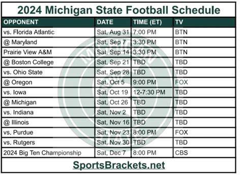 Michigan Football Schedule 2024 Printable Dyann Grissel