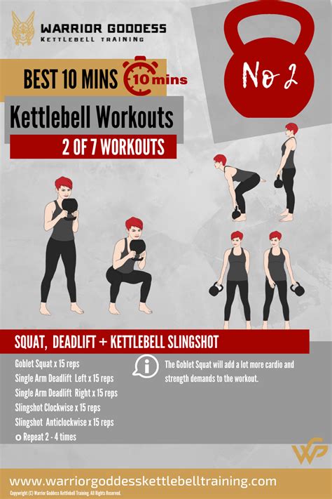 Time Saving Kettlebell Workout For Beginners Warrior Goddess