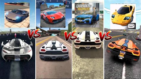 Koenigsegg Battle Jesko Extreme Car Driving Simulator VS Agera