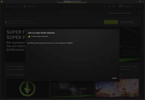 GeForce NOW powered by GAME Nvidia Grafik Sürücüsü Windows un Bu