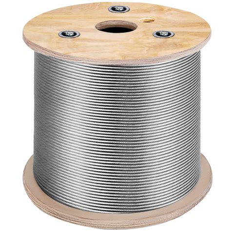 Vevor Cuerda De Alambre De Acero Inoxidable M Cable De Alambre