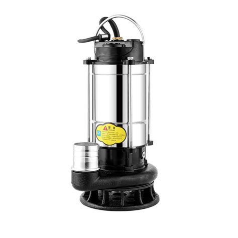Factory Stainless Steel Sewage Submersible Water Pumps With Cutting