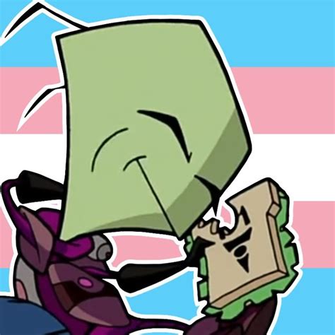 Zim Matching Pfp 2 Invader Zim Lgbt Pride Art Matching Pfp