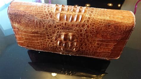 Sac Crocodile Vintage Doccasion