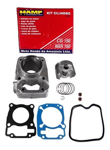 Kit Cilindro Motor Titan Fan Bross Hamp Original Honda