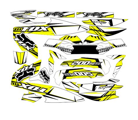 PULSAR NS 200 FOX AMARILLO Calcas Monkey
