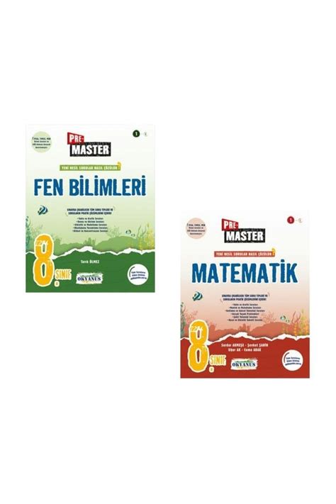 Okyanus Yay Nlar S N F Pre Master Matematik Fen Soru Bankas