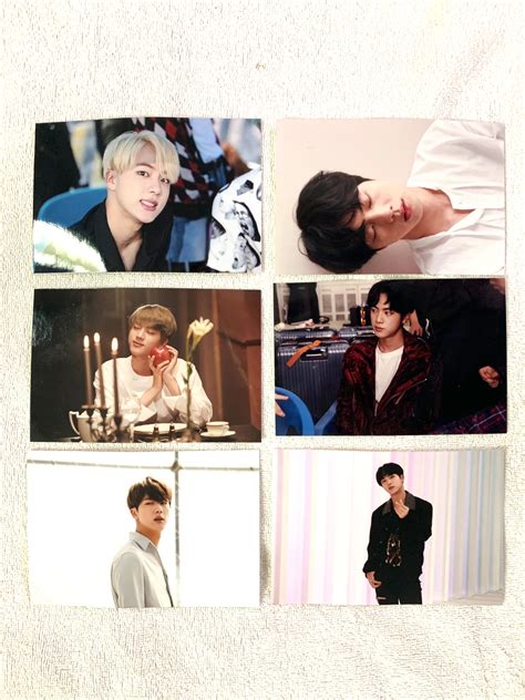 BTS Oneul Exhibition Jin Photosets Hobbies Toys Memorabilia