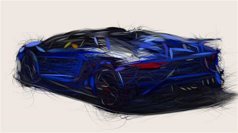 How To Draw A Lamborghini Aventador