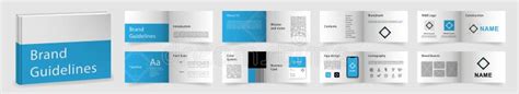 Multi Purpose Brand Guidelines Template Brand Manual Presentation