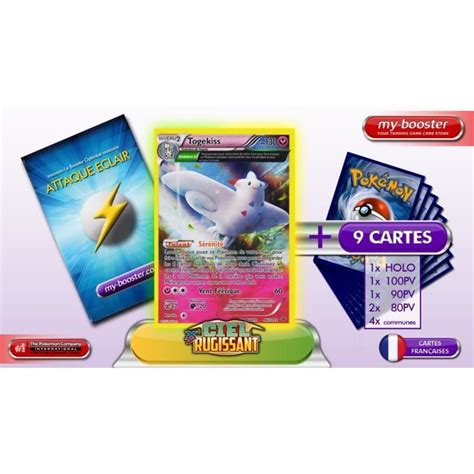 TOGEKISS Holo Alf Art 46 108 130PV XY06 Ciel Rugissant Booster
