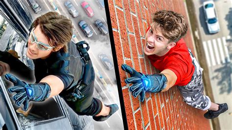 We Tried Mission Impossible Stunts In Real Life Challenge YouTube