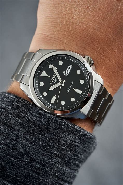 Seiko 5 Fixed Bezel SRPE55 SRPE51 SRPE53 SRPE57 20 1 Automatic