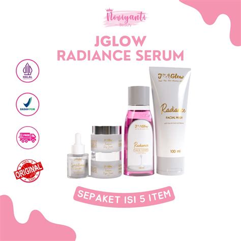 Jual Jglow Paket Super Whitening Super Peeling Original Shopee