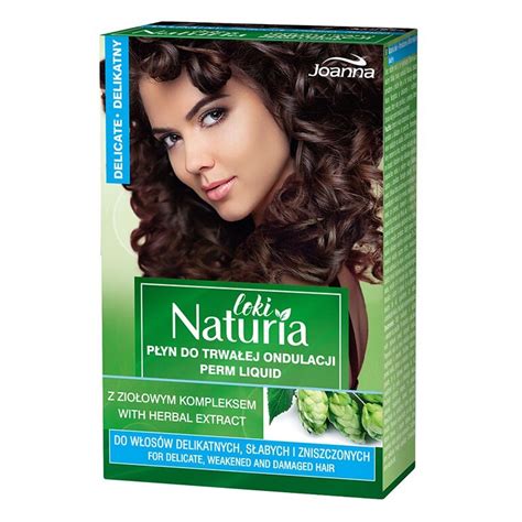 Joanna Naturia Loki Płyn do trwałej ondulacji delikatny 2x75ml