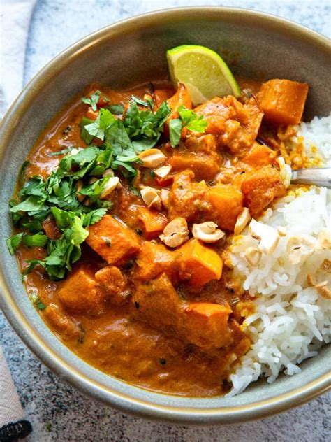 Rotes Thai Curry Mit Tofu Vegetarisch Madame Cuisine