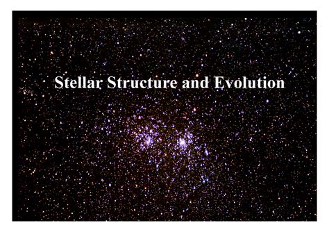 Astm Introduction Astm Stellar Structure And Evolution