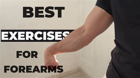 2 Best Exercises For Your Forearms Home Workout Hand Grip
