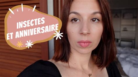 ATTAQUE D INSECTE ET ANNIVERSAIRE ELYROSE VLOG YouTube
