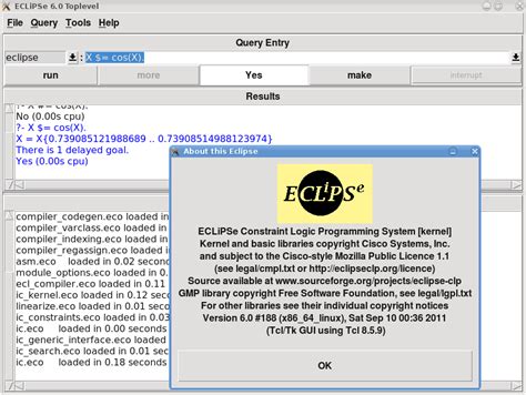 eclipse clp implementation of programming language prolog progopedia encyclopedia of