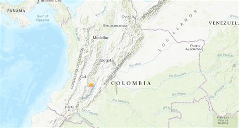 Sismo De Magnitud Sacude Colombia Cnn