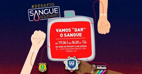 Prefeitura participa de campanha para doação de sangue em Atibaia