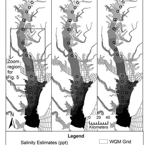 pdf comparison of spatial interpolation methods for water quality evaluation in the chesapeake bay