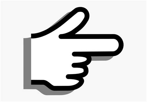 Vector Pointer Transparent Cartoon Finger Pointing HD Png
