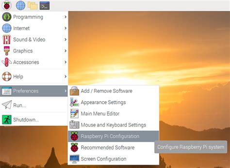 Pi Configuration Menu