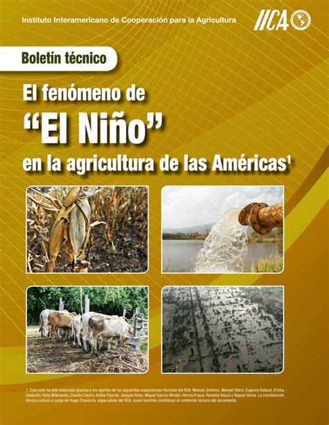 Pdf El Fen Meno De El Ni O En La Agricultura De Las Am Ricas