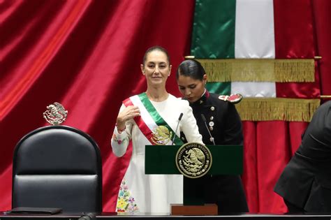Claudia Sheinbaum Pardo Rinde Protesta Como La Primera Presidenta De