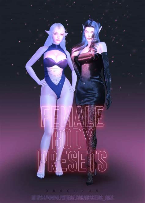 37 Sims 4 Body Presets Petite Athletic Curvy More We Want Mods