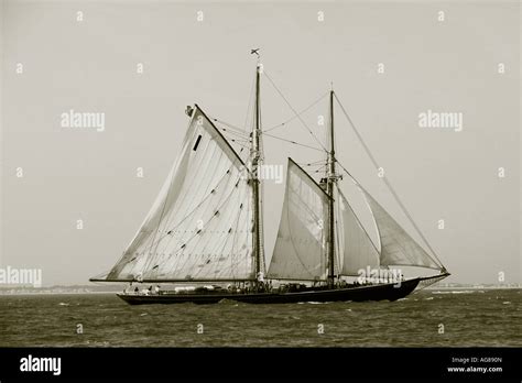 Tall Ship Norfolk Virginia Stock Photo Alamy