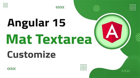 11 Mat TextArea Customization In Angular 15 Angular Material