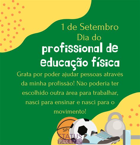 DIA PROFISSIONAL DE EDUCAÇÃO FÍSICA FRASES veja BELAS MENSAGENS para
