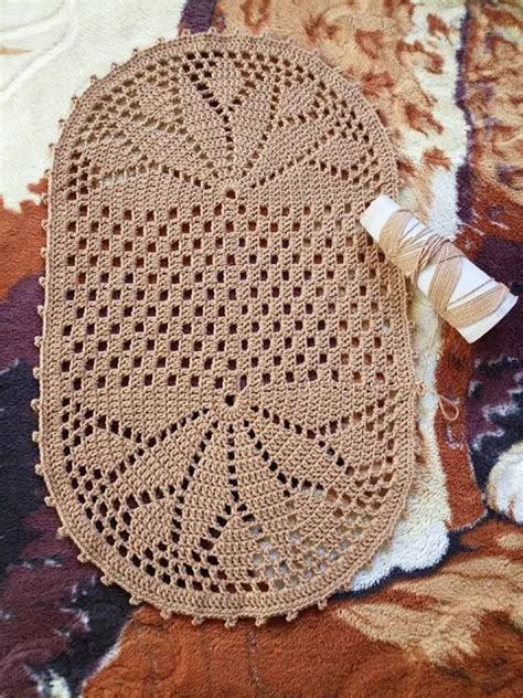 Sidney Artesanato Moda Casa Crochet Table Runner Pattern Crochet