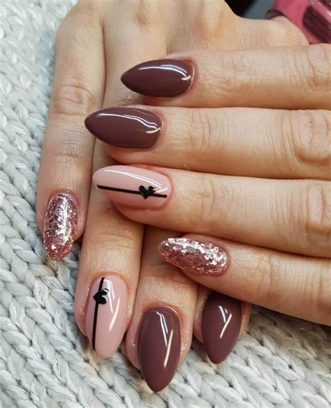 8 estilos de uñas cafés que te hacen ver con estilo Mujer saludable