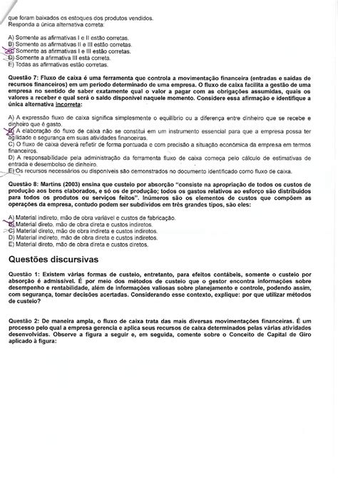 prova IV parte 3 Planejamento Financeiro e Orçamentário