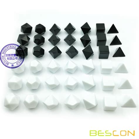 Bescon Blank Polyhedral Rpg Dice Set Pcs Artist Vicedeal
